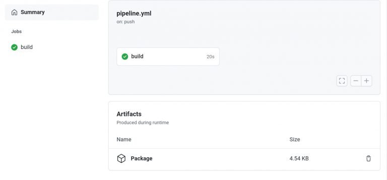 GitHub Actions workflow for a java web app with maven and junit