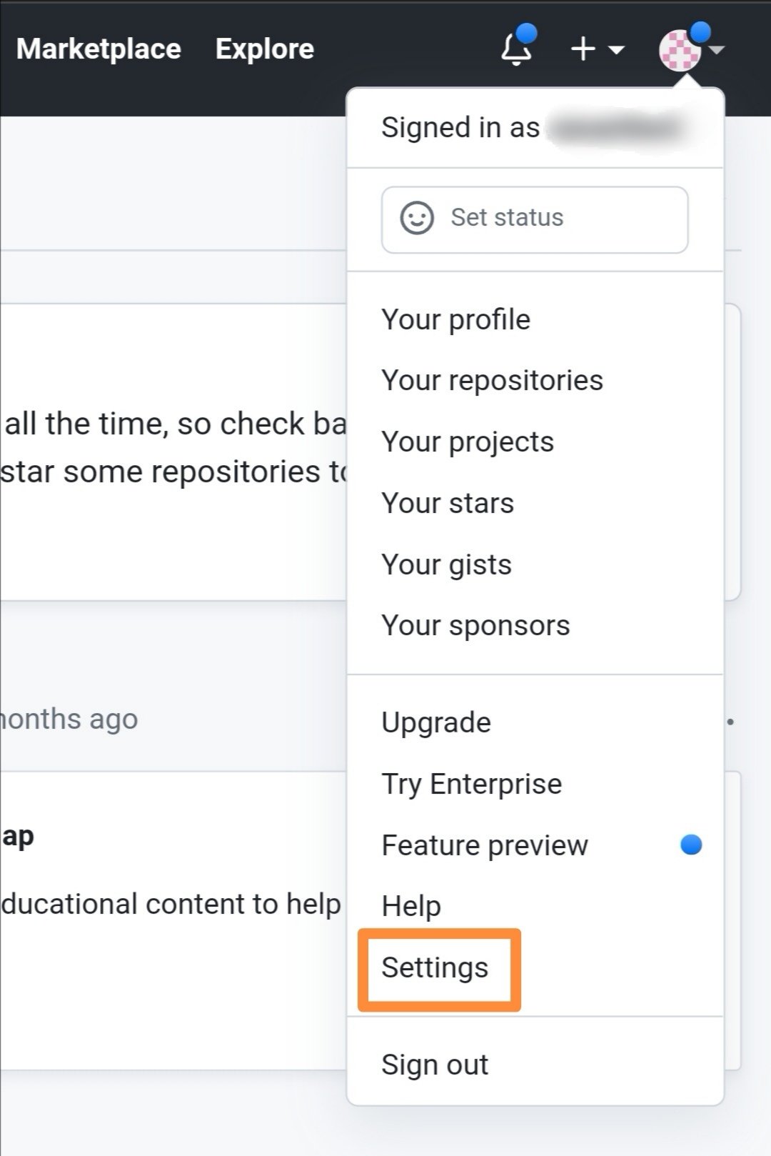 Generate fine grained personal access token in GitHub